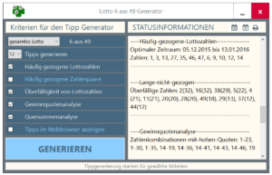 Zahlengenerator Lotto